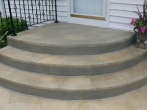 Round Concrete Steps Design | Stair Designs
