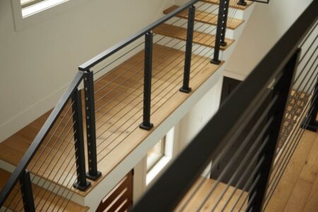 Black Metal Handrail | Stair Designs