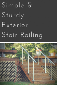 Diy Outdoor Stair Railing | Stair Designs
