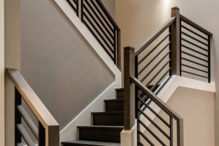 Metal Stair Railing Indoor | Stair Designs