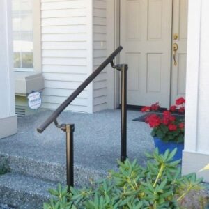 Outstanding One Step Handrail Image 301 | Stair Designs