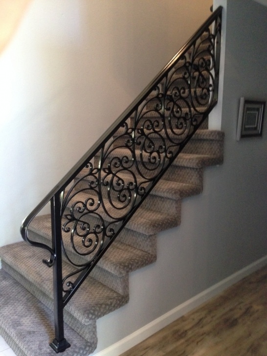 Interior Iron Stair Railing | Stair Designs