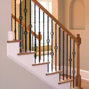 Black Iron Balusters | Stair Designs